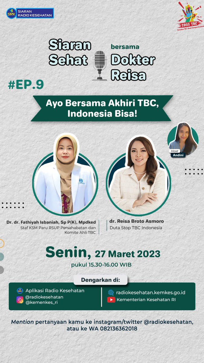 Kementerian Kesehatan RI on Twitter: "Hi #Healthies, Menemani waktumu ngabuburit, yuk saksikan ...