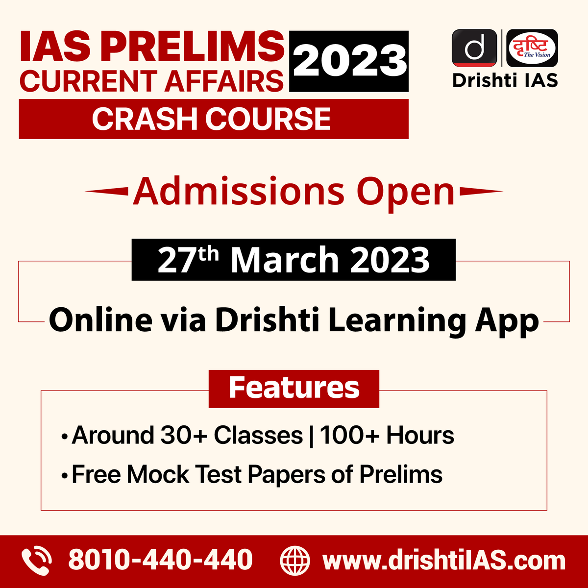 Drishti IAS English on Twitter: "Rev up your preparation for IAS Prelims 2023 with our ...
