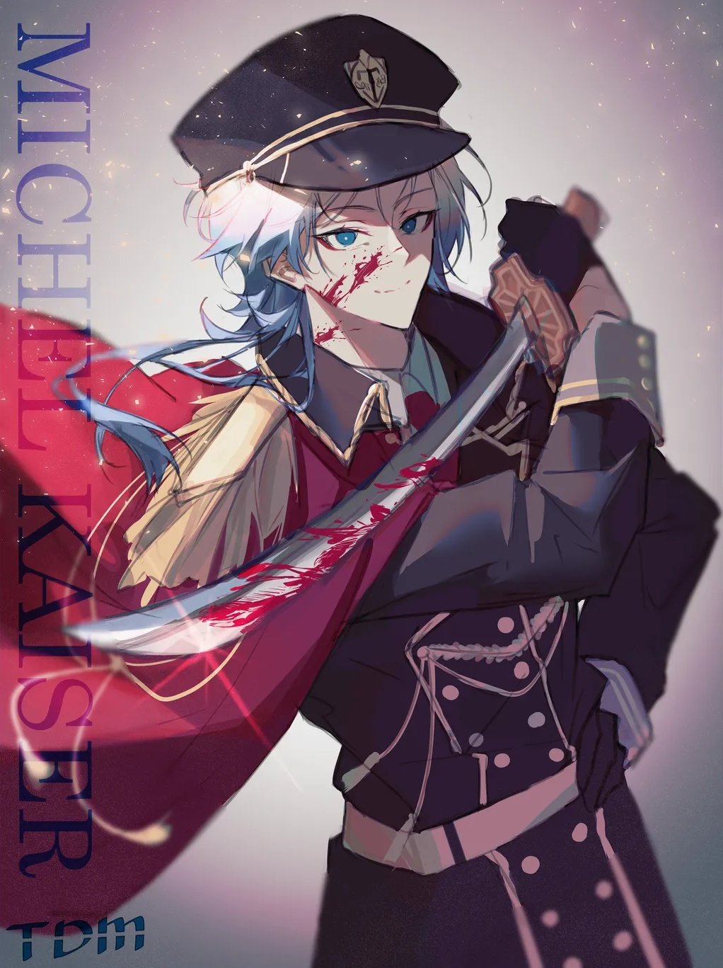 Michel Anime White Hair