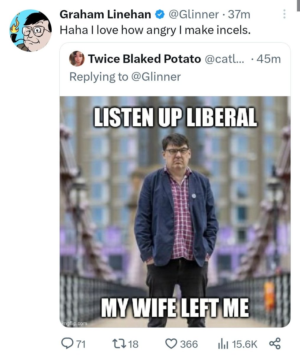Graham Linehan On Twitter Oh Yeah You Guys Really Owned Us When You