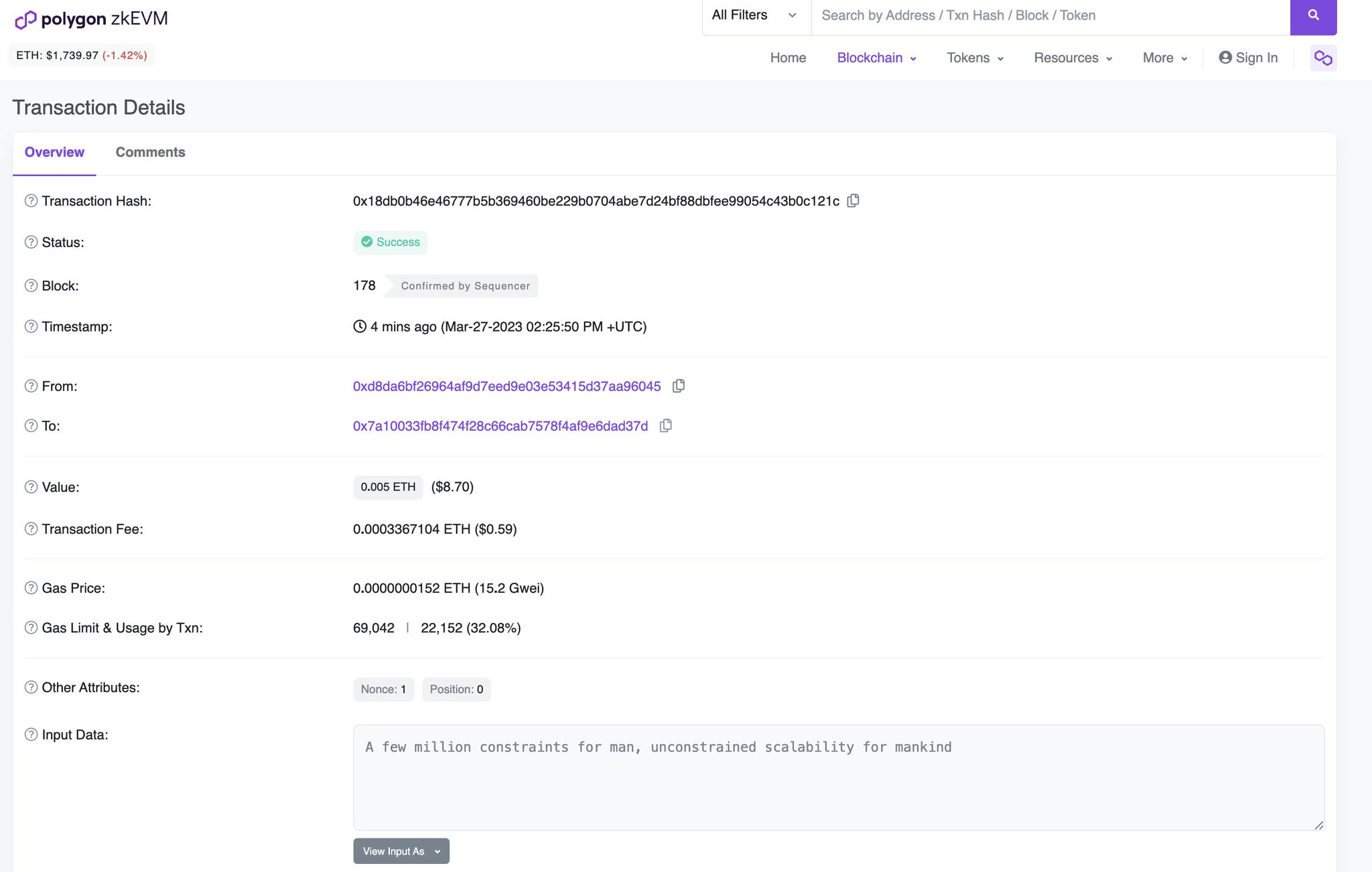 steph.lens 🌊 oceans404.eth on Twitter: "Just watched @VitalikButerin make his first transaction ...