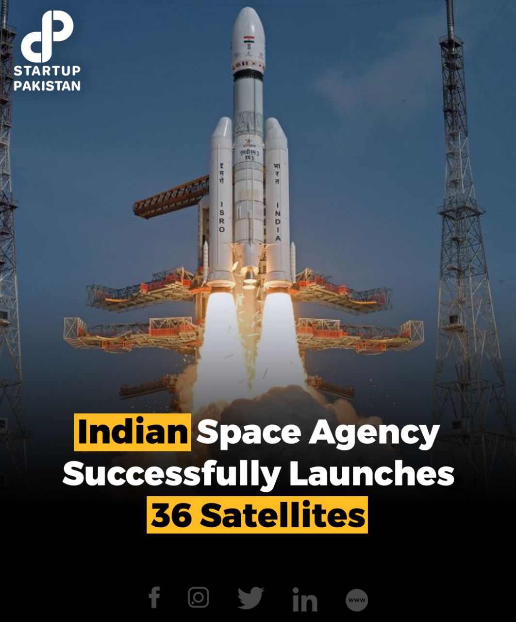 Indian Satellite Launch