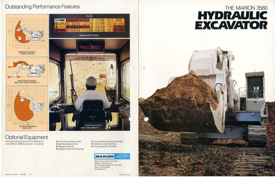建設機械化ライブラリー on Twitter: "Marion Power shovel THE MARION 3650 HYDRAULIC EXCAVATOR｜建設機械化ライブラリー @CM ...