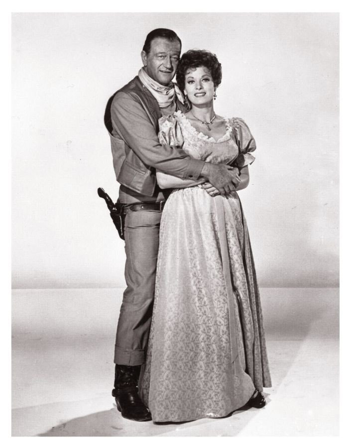 Hollywood Yesterday on Twitter: "Maureen O’Hara and John Wayne, McLintock! (1963, directed by ...