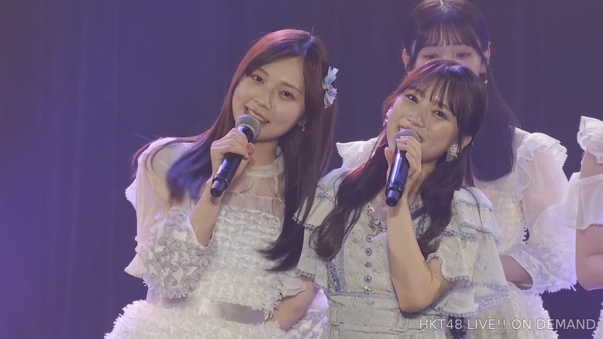 ⁴⁸ on Twitter: "HKT48 3rd Gen ♪ Yuuhi wo Miteiru ka? #矢吹奈子卒業公演"