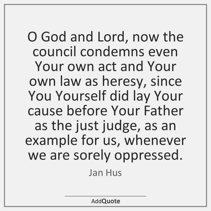 Jan Hus Quotes