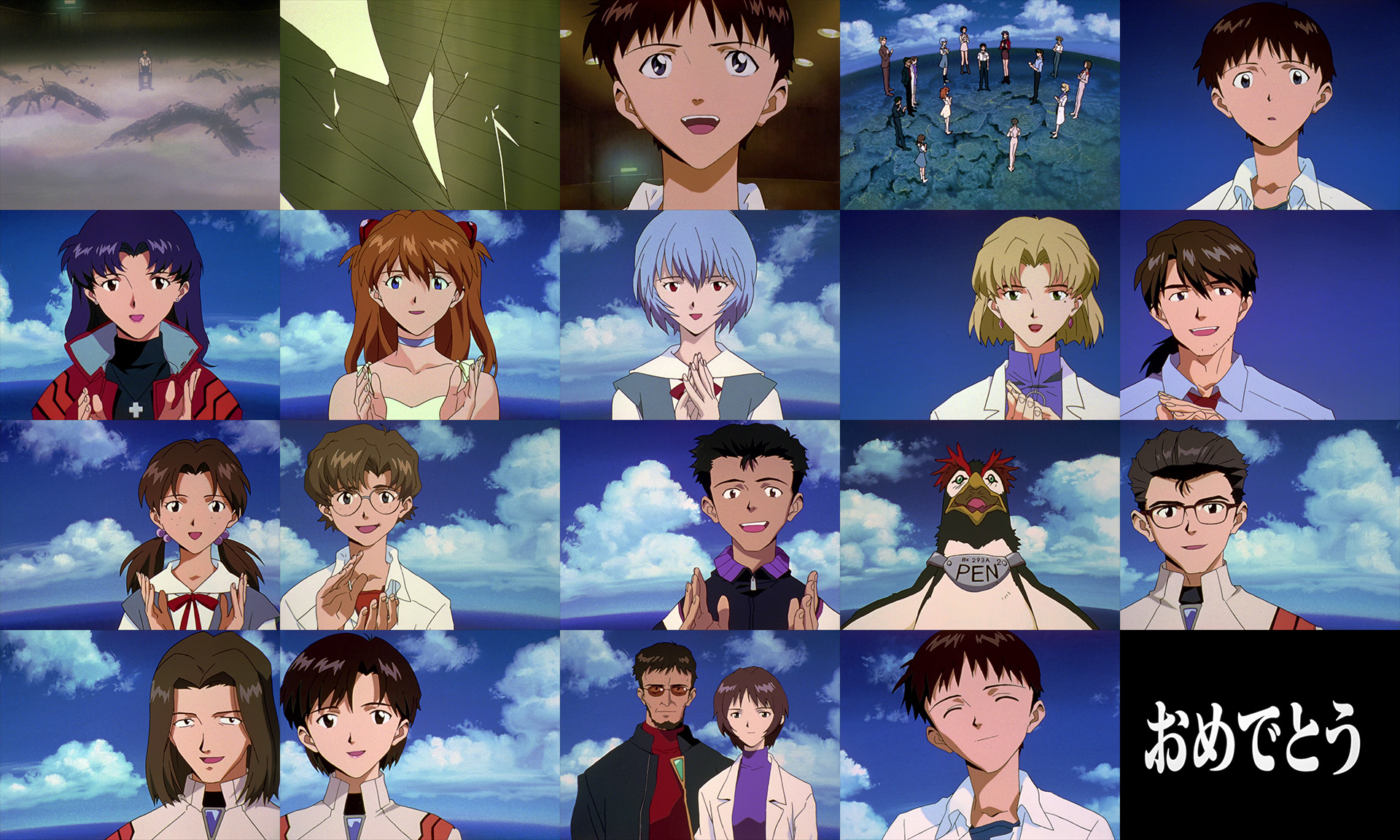 Neon Genesis Evangelion Characters List