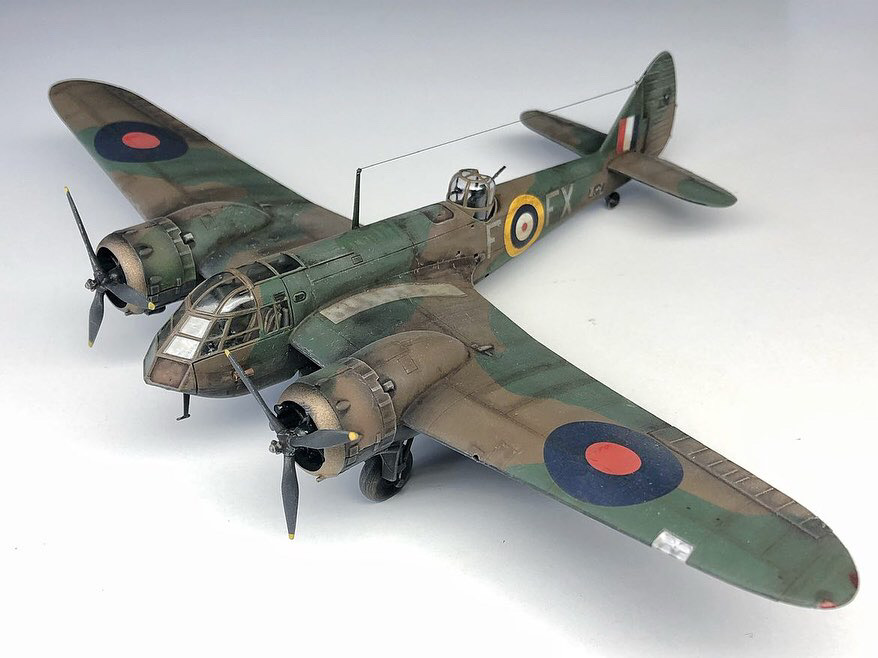 nippper.com on Twitter: "RT @Airfix: Brilliant Blenheim... Beautifully weathered, Neil has ...