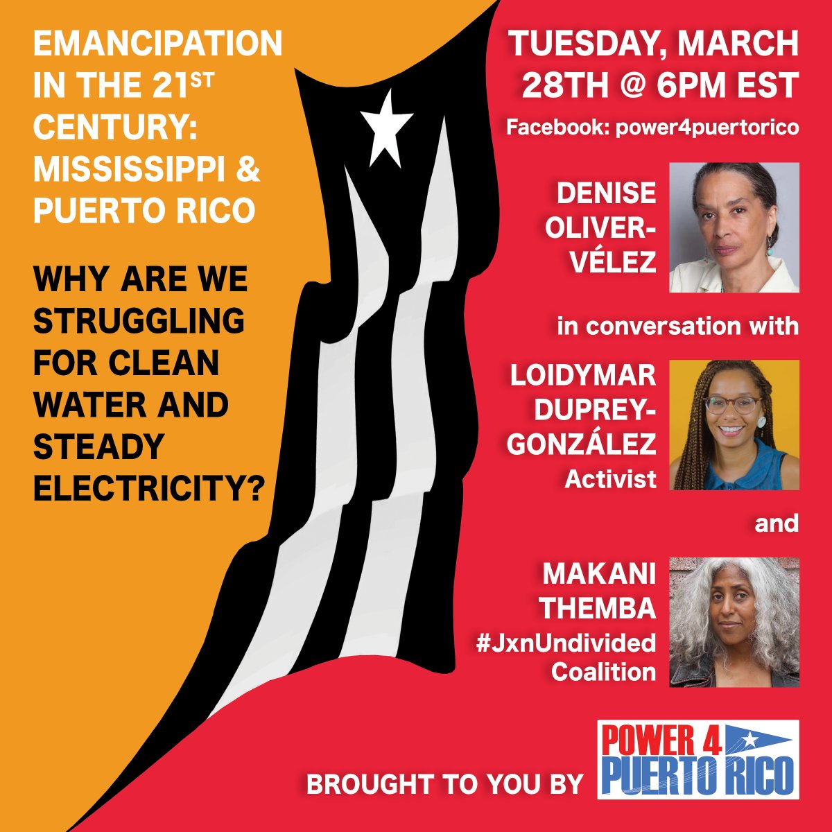 Power4PuertoRico on Twitter: "#Jackson & #PuertoRico: Water, Power, and Takeovers - Join us this ...