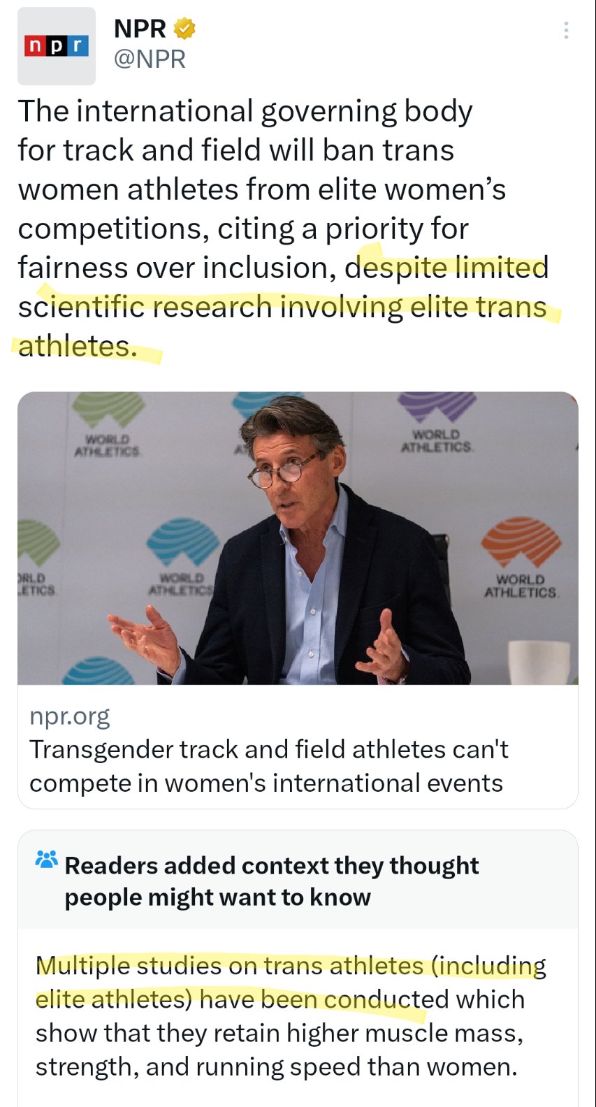 Louis R Nemzer on Twitter: "*NPR Tweets *Gets fact-checked by community *NPR Tweets 'corrected ...