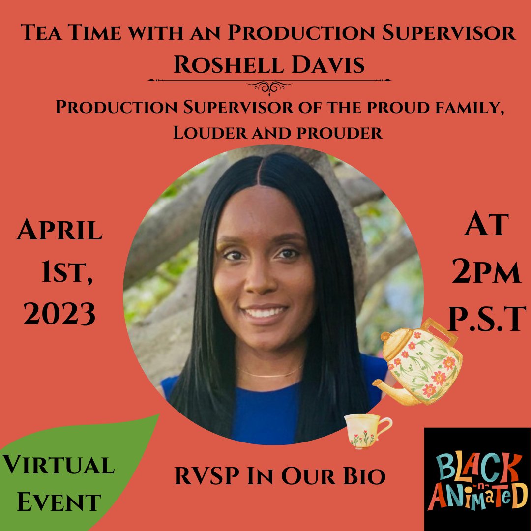 BlackNAnimated on Twitter: "Hi everyone, our third speaker on Tea Time with An Industry ...