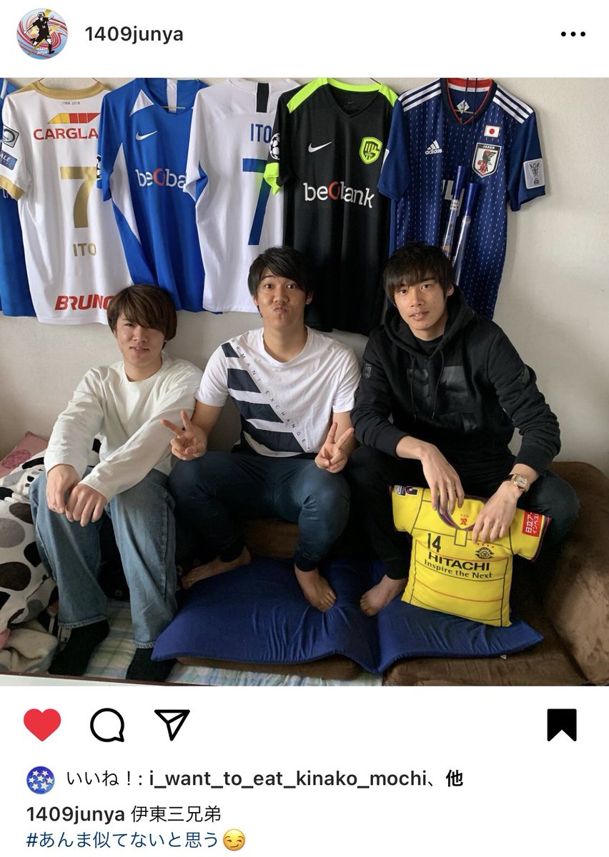 さおたん On Twitter 伊東純也の実はここが好き!というポイントは、a型で長男なところです。私が異性として心底好きに