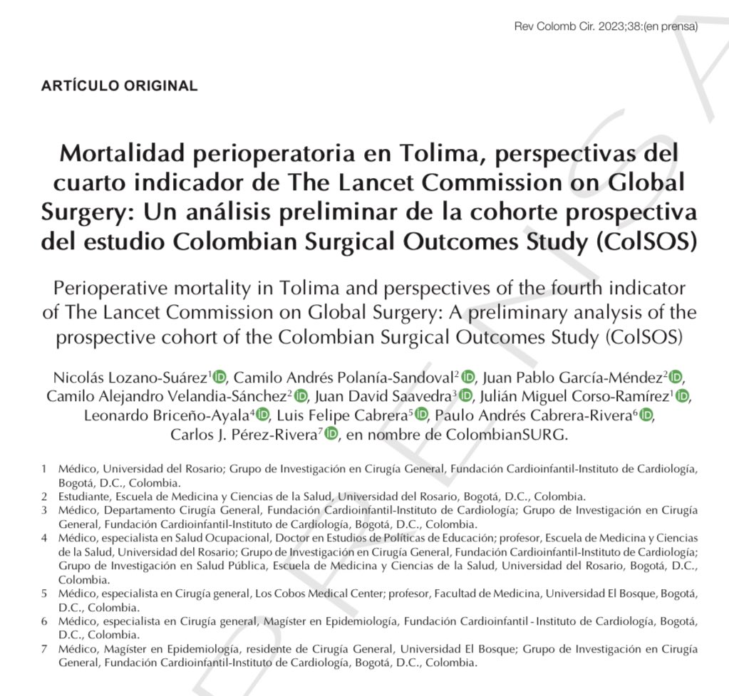 Cirbosque #SoMe4Surgery on Twitter: "RT @PipeCabreraV: Quiero felicitar al Dr @carlosperez_18 ...