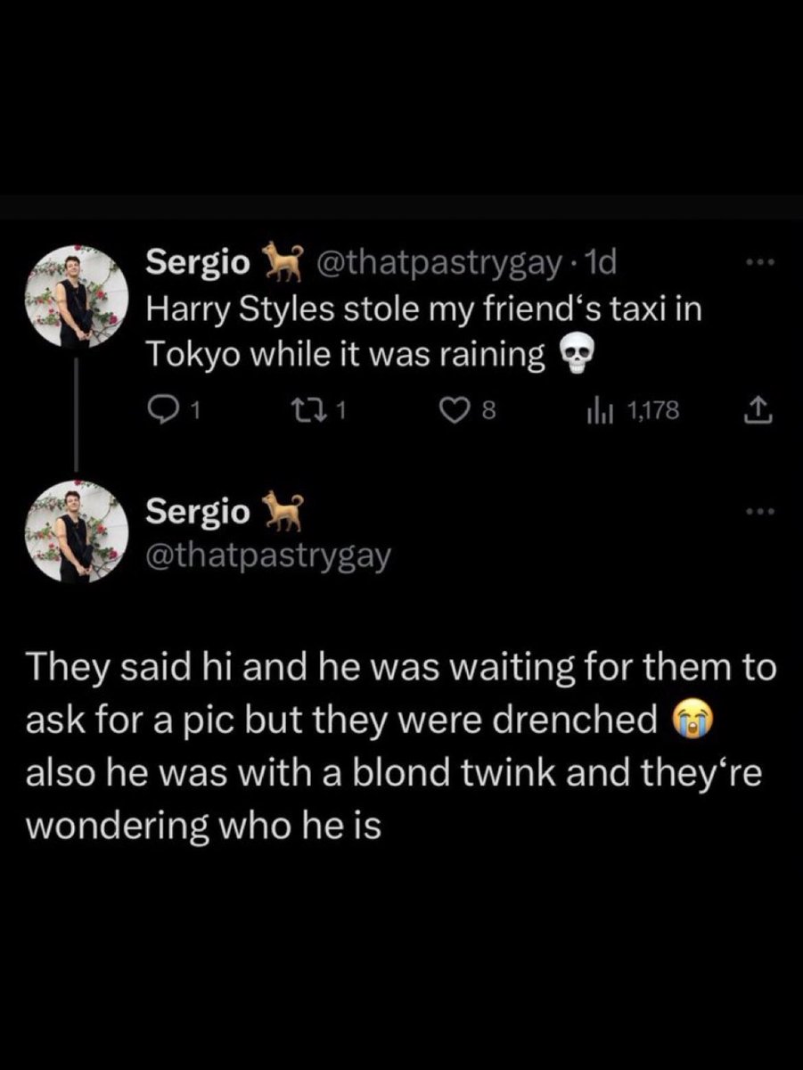🥡🥢 oli wright loml on Twitter: ""he was with a blonde twink" welcome to the harry larry one ...
