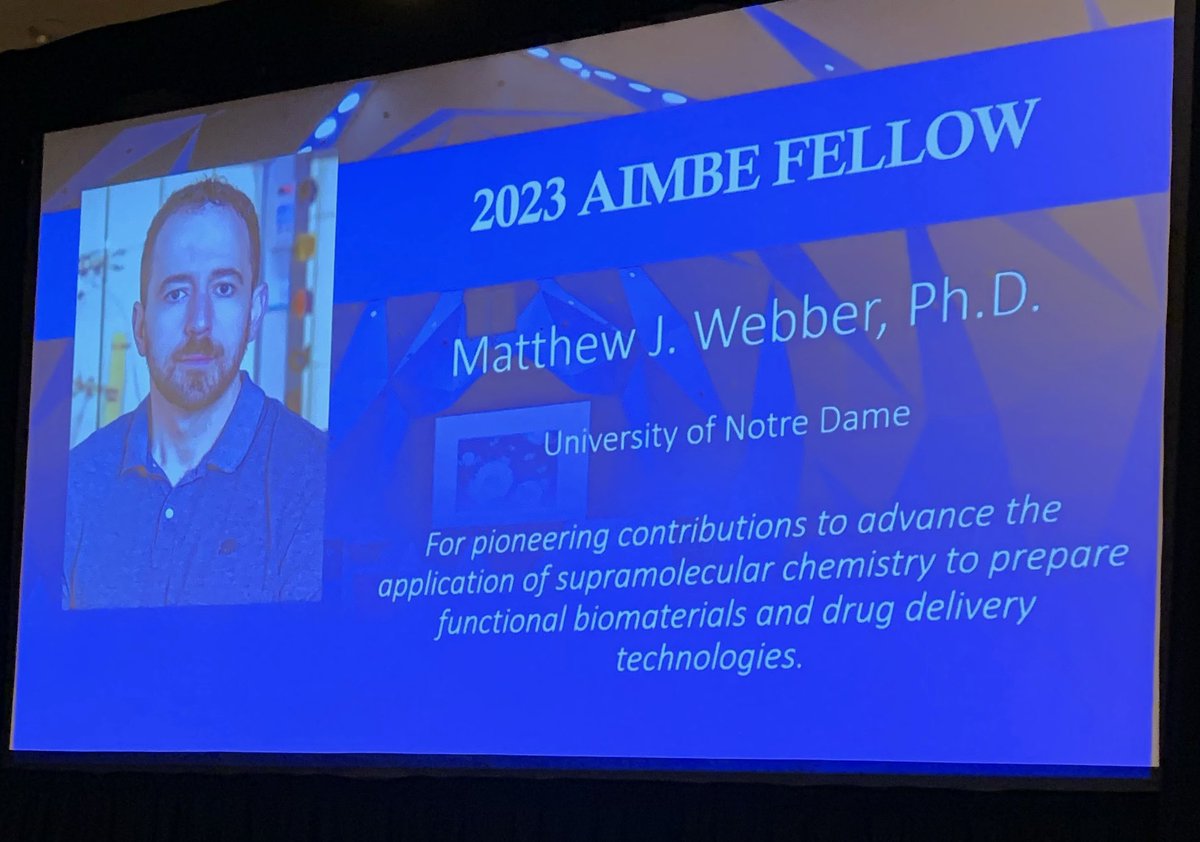 Matthew J. Webber on Twitter: "It’s an honor to have been elected by my peers to the @aimbe ...