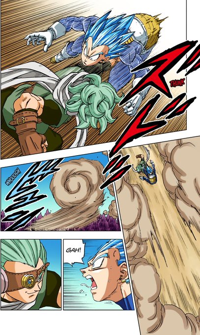 Granolah's Pressure Point Attacks Ov.. | Dragon Ball Manga Panels さんの ...