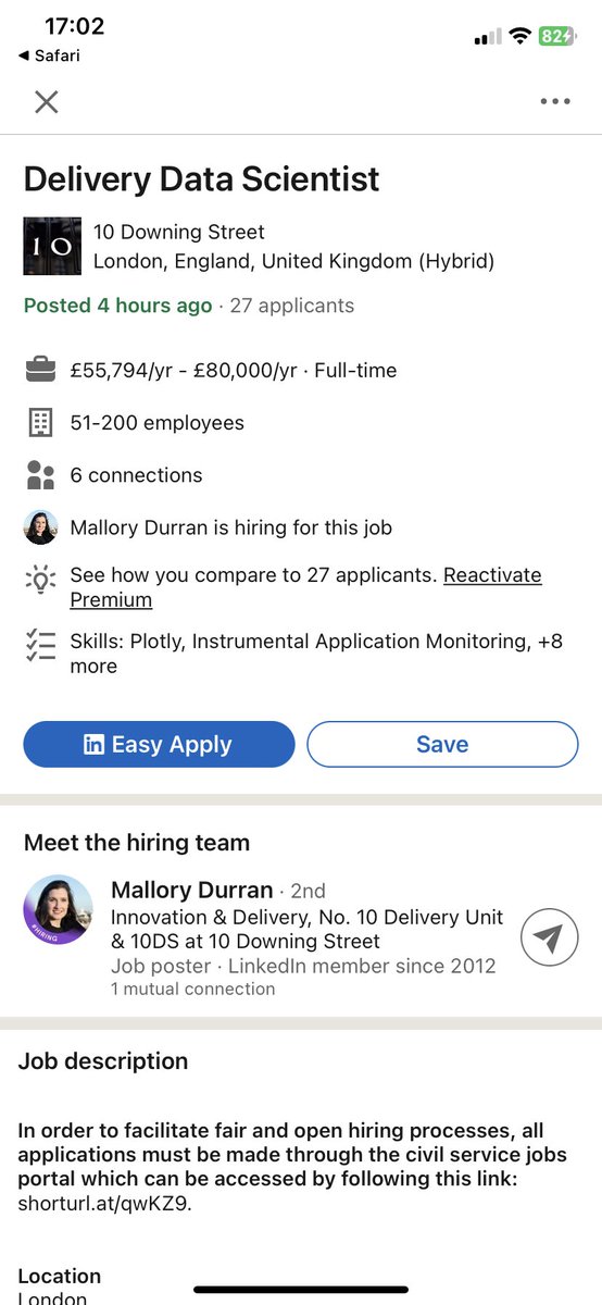 James Heale on Twitter: "Interesting to see No 10 hiring more people who can code with Python ...