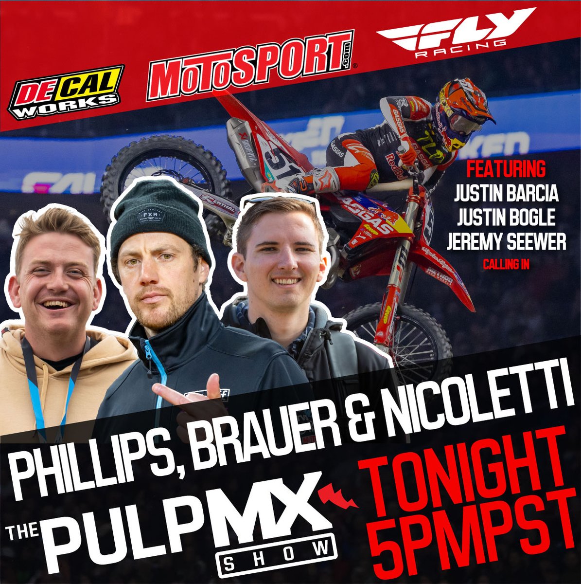 Steve Matthes on Twitter: "RT @PulpmxShow: Have a question for Filthy Phil, Kellen Brauer, Lewis ...