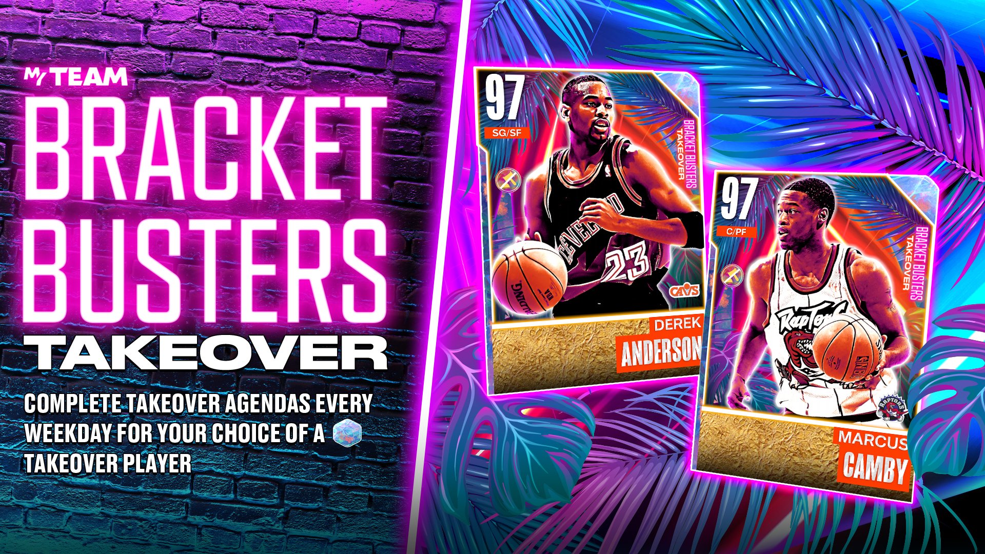 NBA 2K MyTEAM on Twitter: "Bracket Busters Takeover ‼️ Complete the agenda for your choice of ...