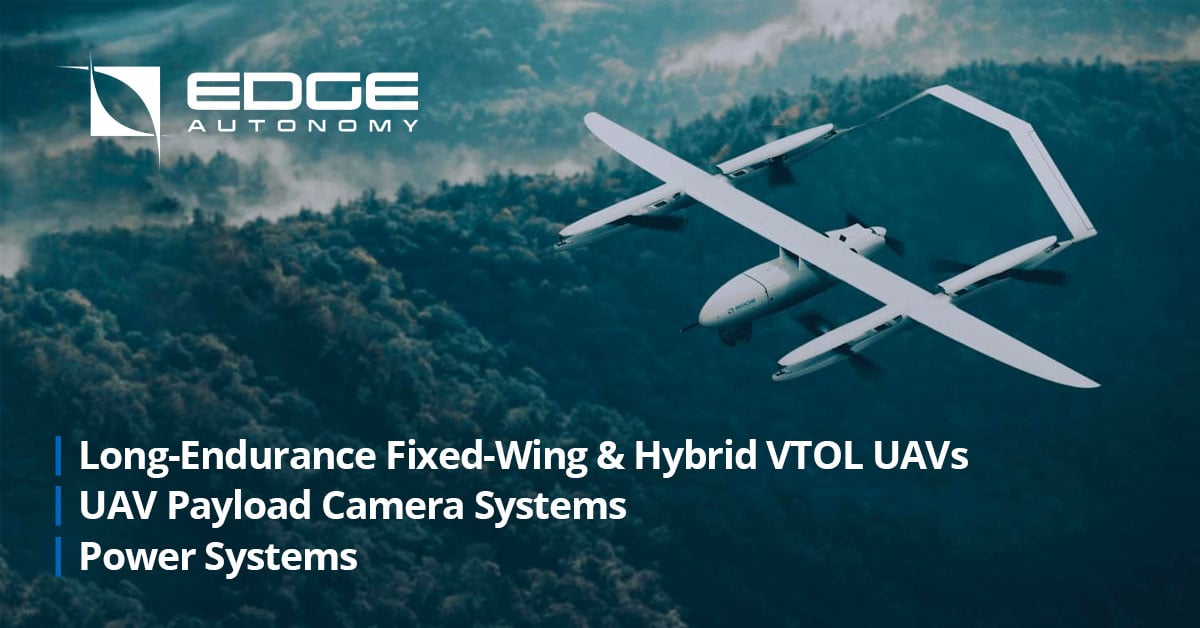 Unmanned Systems Technology on Twitter: "We've added @Edge_Autonomy to the UST site! Edge ...