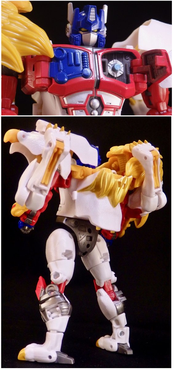 阿部宗孝 ガルパン最終章・第4話制作中 on Twitter: "TL-25 レオプライム到着。司令官だけあって、それなりに細かくはできてるんですが、ビースト、ロボ形態共にプロポーションに問題 ...