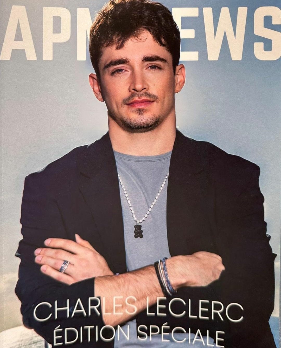 In pictures: Charles Leclerc photoshoot for Monaco Fashion Silver ...