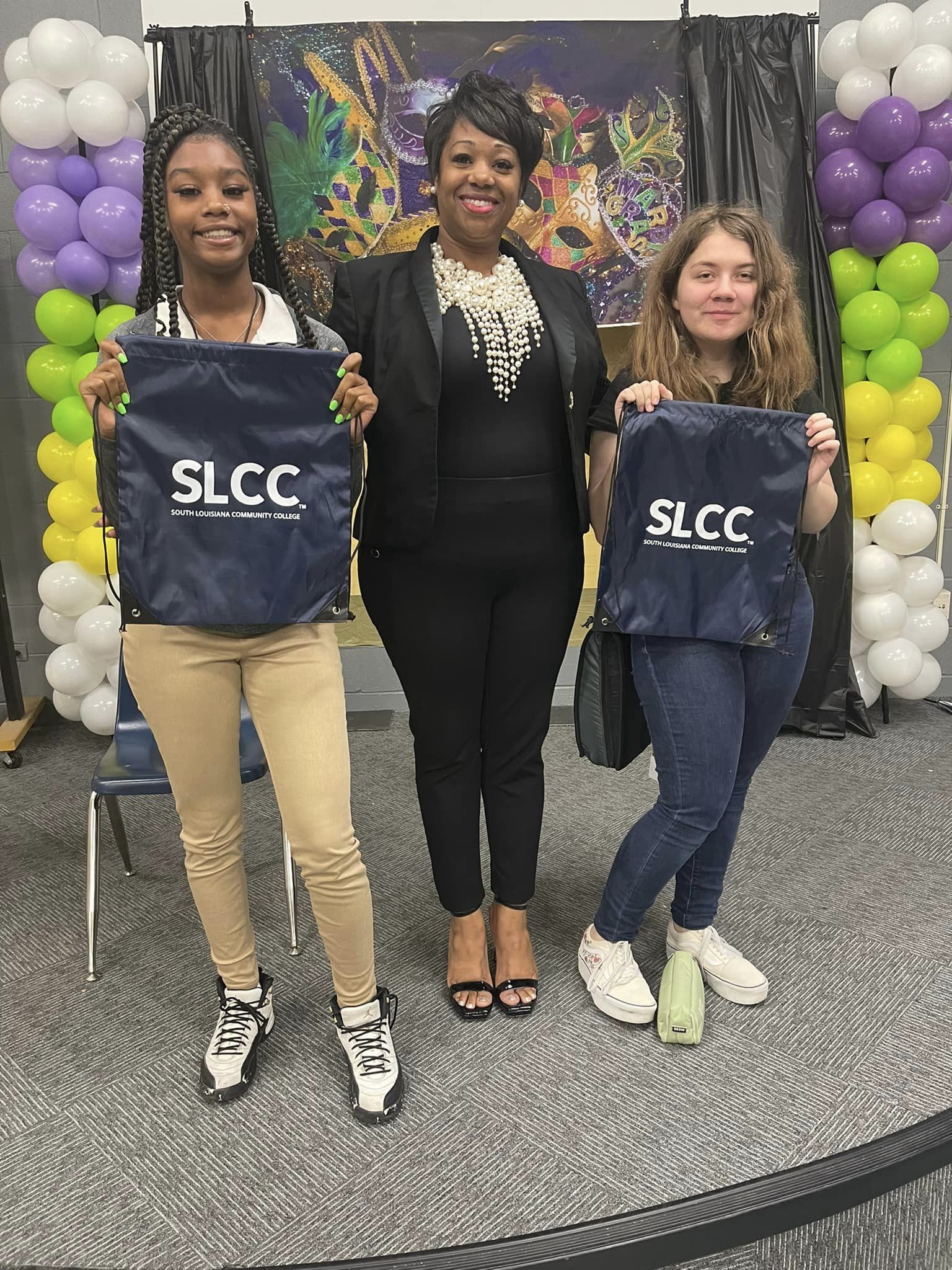 SLCC on Twitter: "🍎 Ms. Tammie Moore, our Young Memorial Campus (Morgan City) Director kicked ...