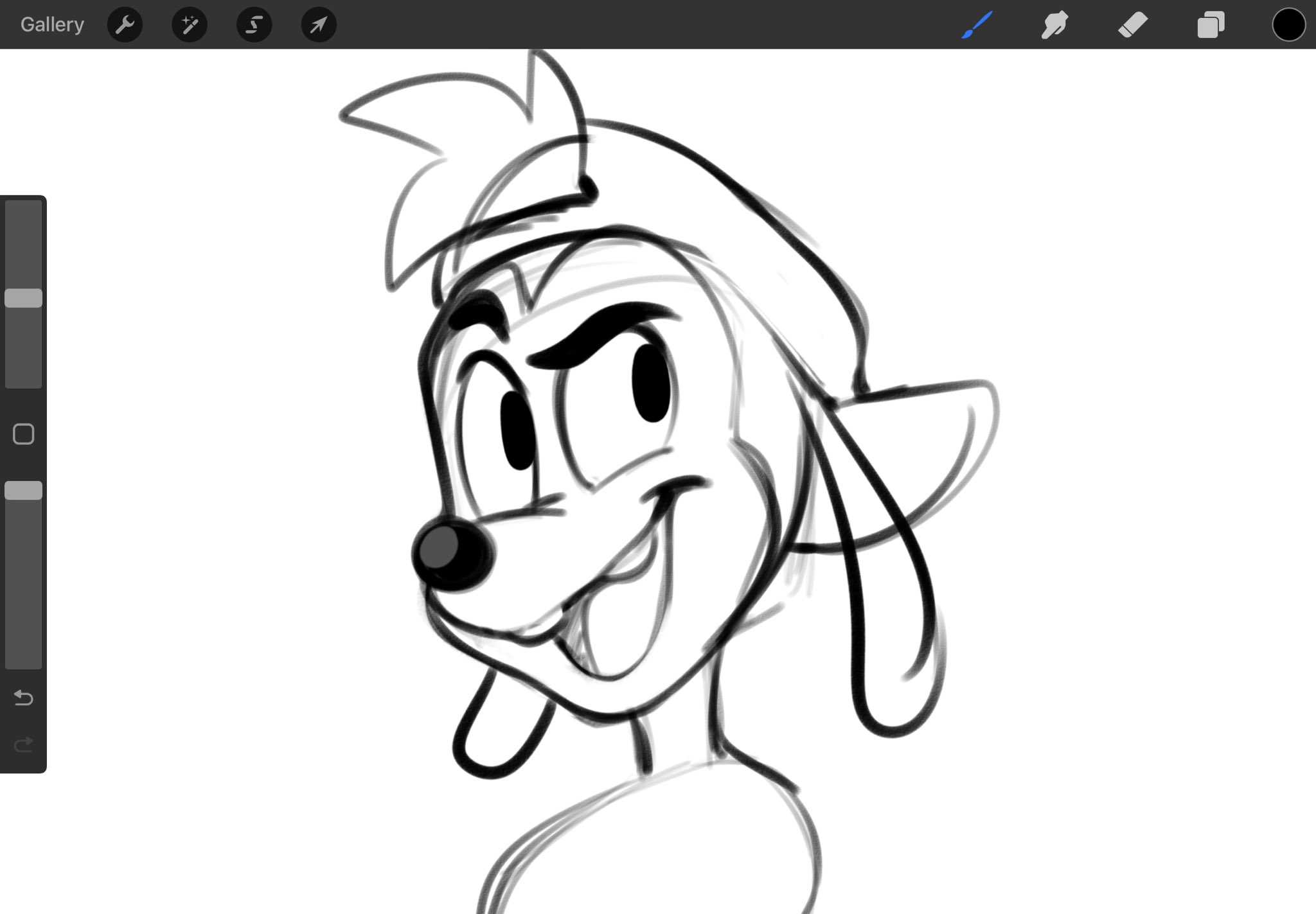 How To Draw Goofy Face