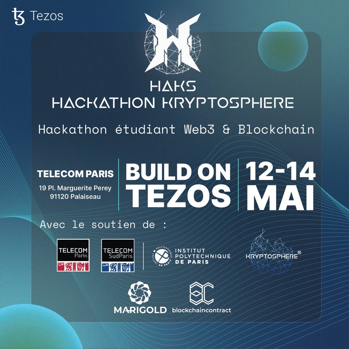 Marigold on Twitter: "Nous sommes ravis de participer à ce hackathon « Build on @tezos » en tant ...