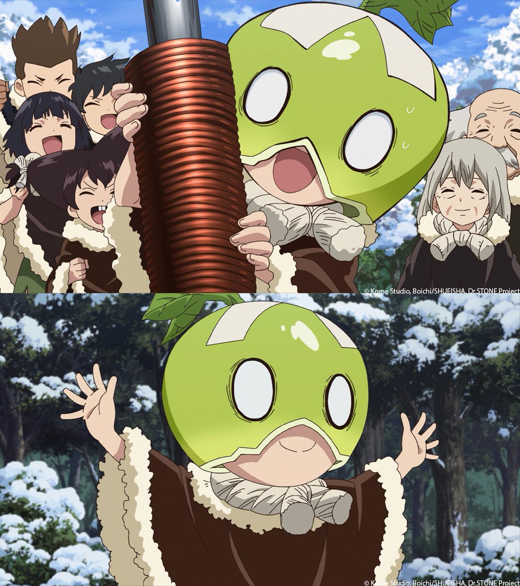 Dr. STONE EN on Twitter: "Suika Appreciation Post 🍈🍈🍈"