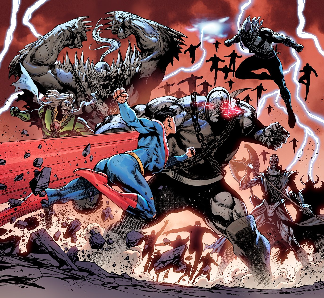 Darkseid Vs Doomsday Injustice