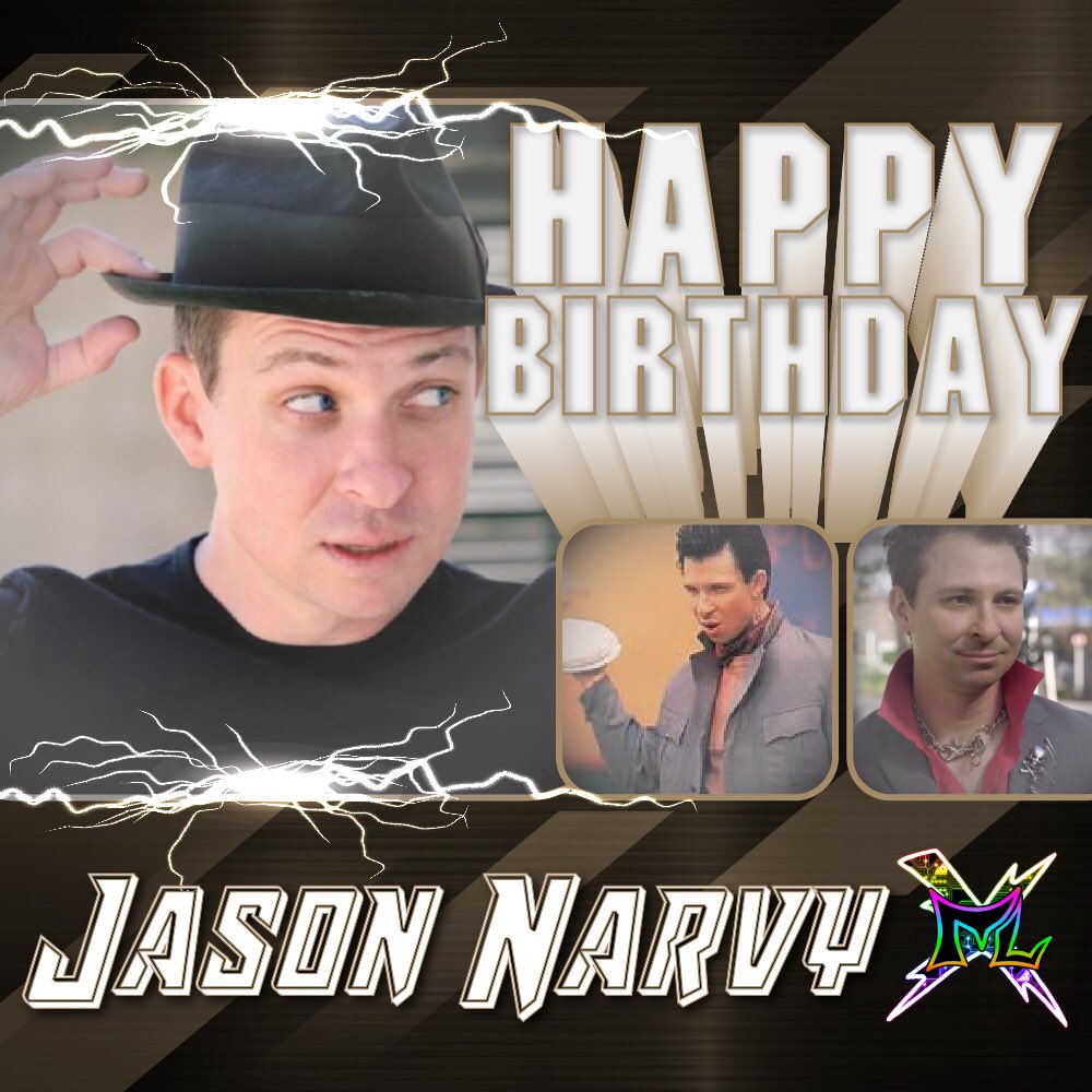 Morphin Legacy 🔮 On Twitter Wishing A Happybirthday To Jason Narvy