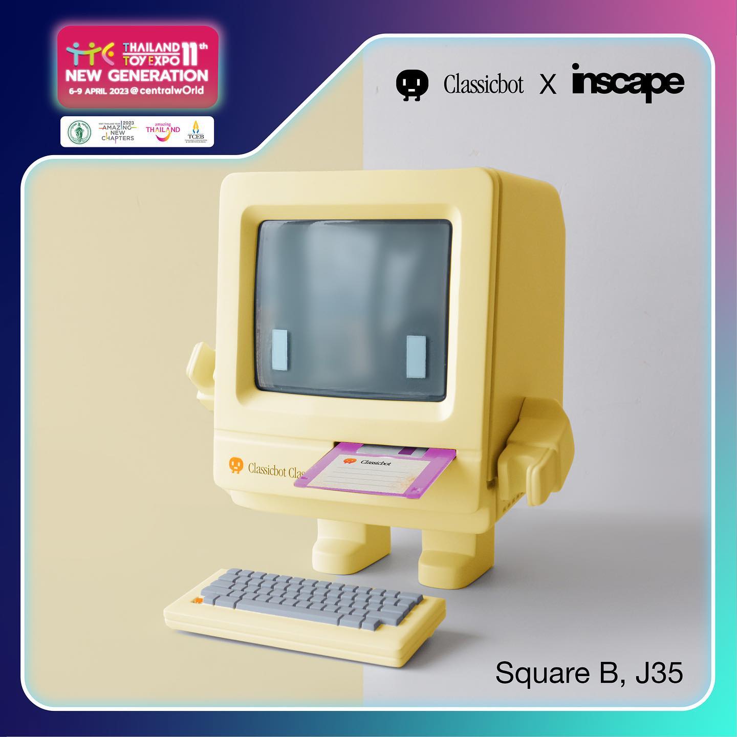 toysrevil on Twitter: "#toynews: The Classicbot Mini 6" Yellowed Limited Edition FROM ...