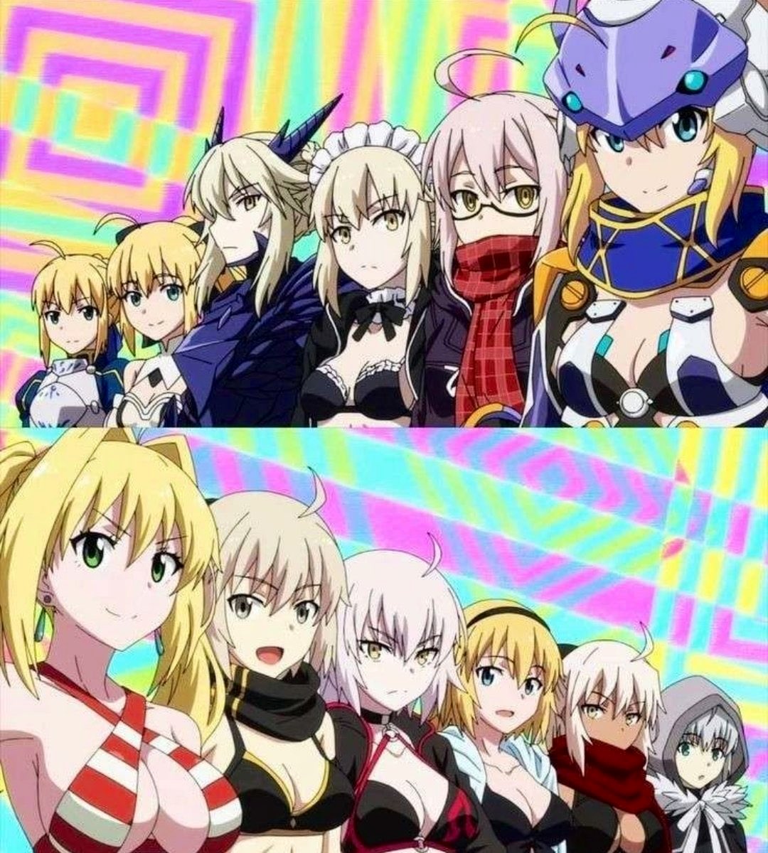 XMaster @ FGO 🤍 on Twitter: "Who is Your Favorite Saber Face Servant? #FGO #FateGO"