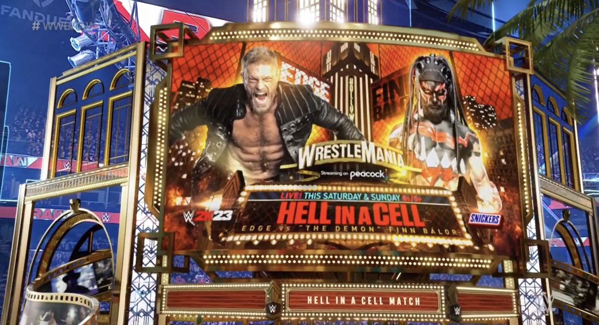 Zachary Peralez On Twitter Its The Demon Finn Balor Vs Edge Inside