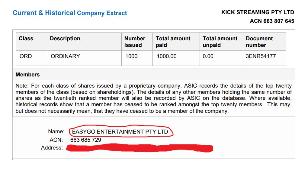 OllyRobzTTV 🎦 Streams return Sat @ 8PM ET! on Twitter: ""Pty Ltd" is the postfix of companies ...