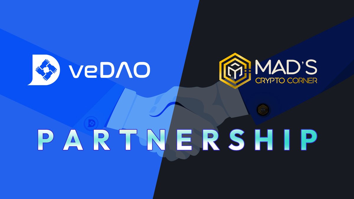 veDAO on Twitter: "We're pleased to announce @MadsCrypto_ has joined us as our ecosystem-partner ...