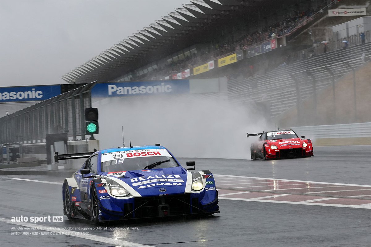 autosport web/オートスポーツweb on Twitter: "【富士最高速チェック：GT500】ウエットでニッサンZがトップ3独占／スーパーGT公式テスト分析 https ...