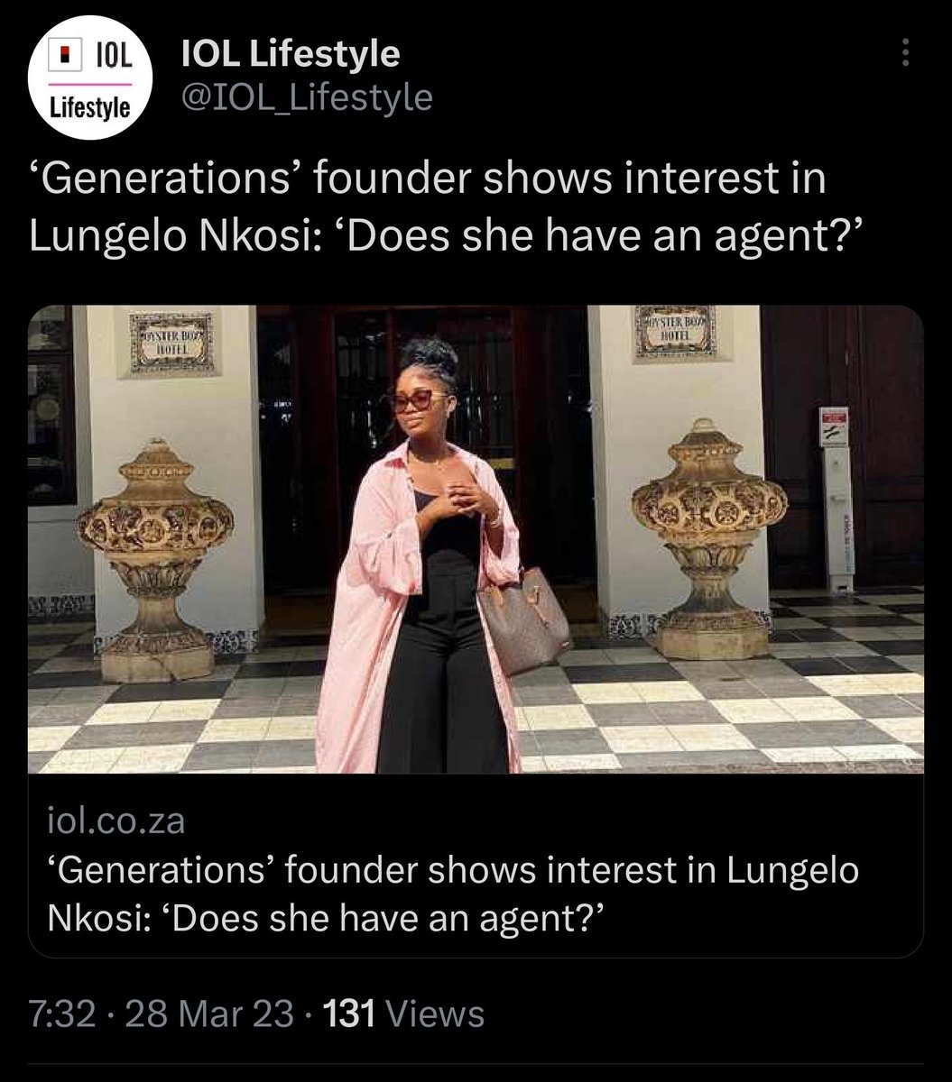 Mr Smeg on Twitter: "We might see Lungelo Nkosi on TV soon."