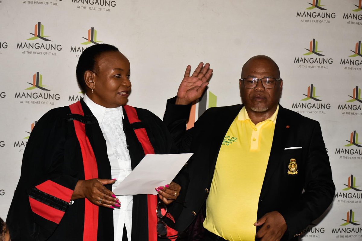Central News on Twitter: "🟥JUST IN🟥 The City of Mangaung Council, has welcomed two new ...