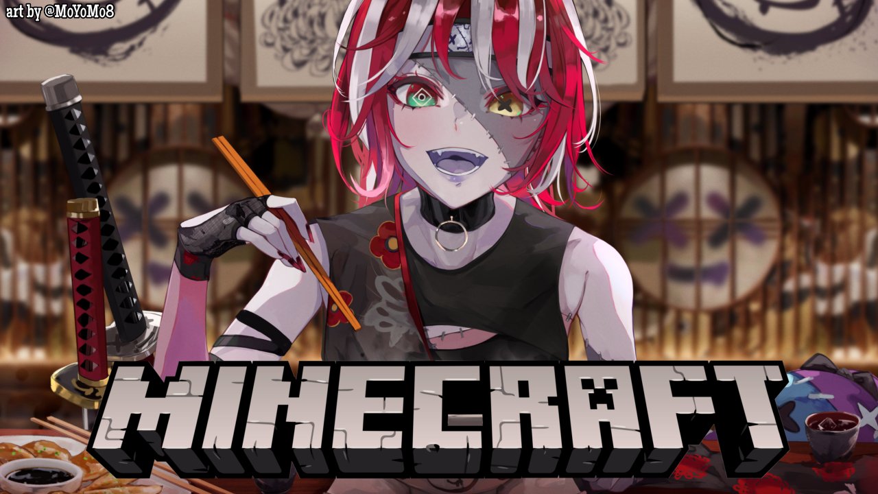 Kureiji Ollie (オリー)🧟‍♀️@ホロライブID on Twitter: "[MINECRAFT] #OLLInfo #OLLIEginal MEMBANGUN TAPI ...