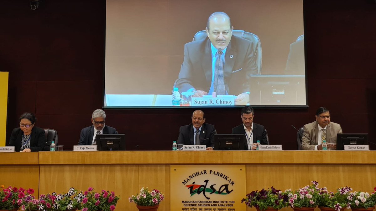 Manohar Parrikar IDSA, New Delhi on Twitter: "Session I of the #Asian #Security Conference ...