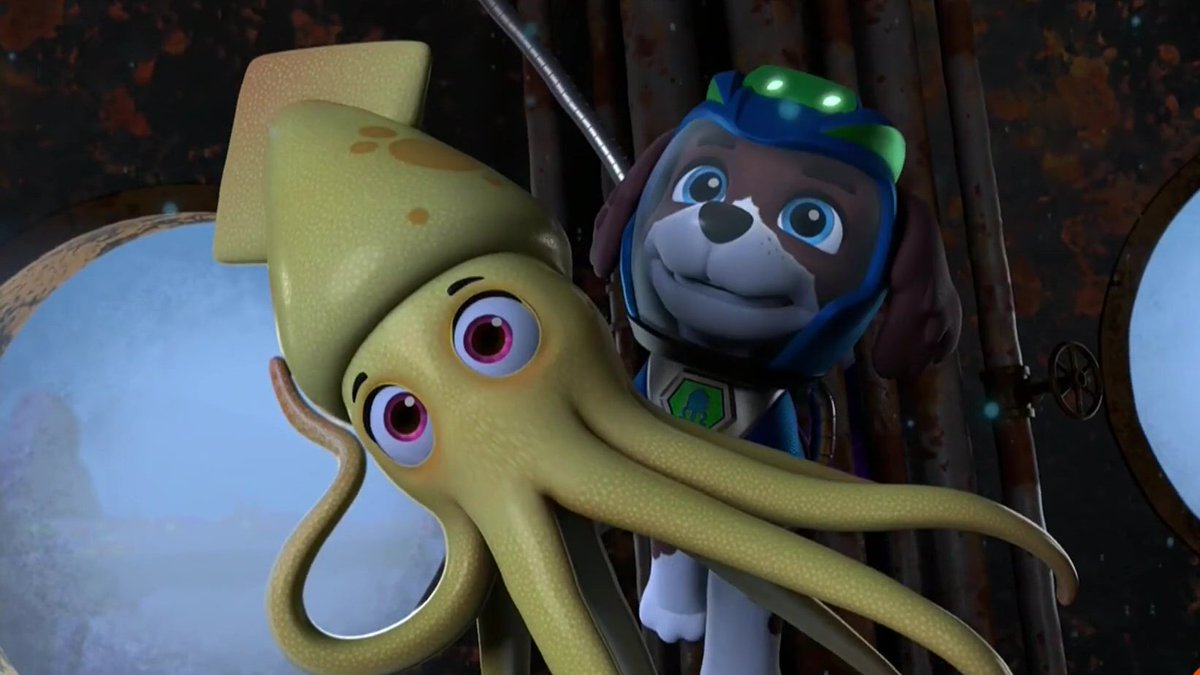 Zuma & Rocky Pups Fanatic on Twitter: "Moby so determined to grab ...