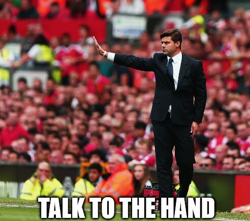 Talk To The Hand Meme