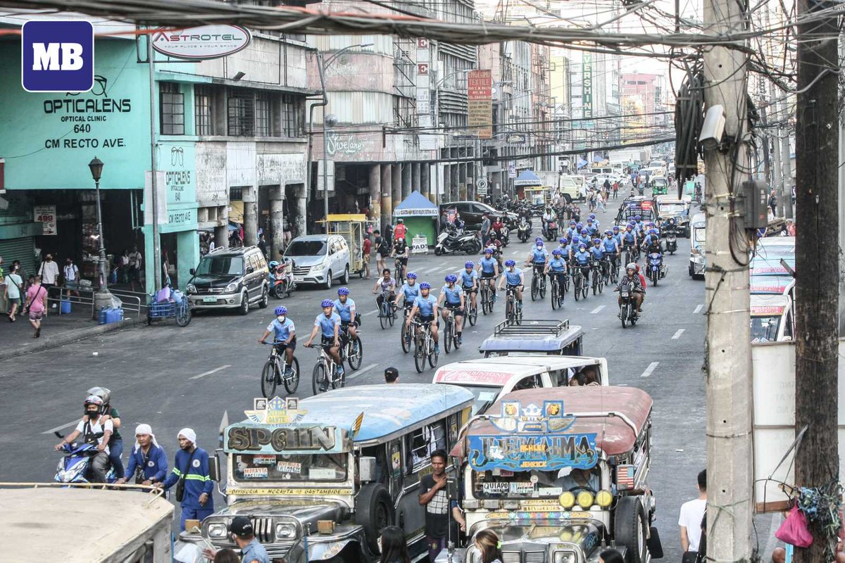 Manila Bulletin News on Twitter: "The Manila Police District (MPD) bike patrol, led by MPD ...