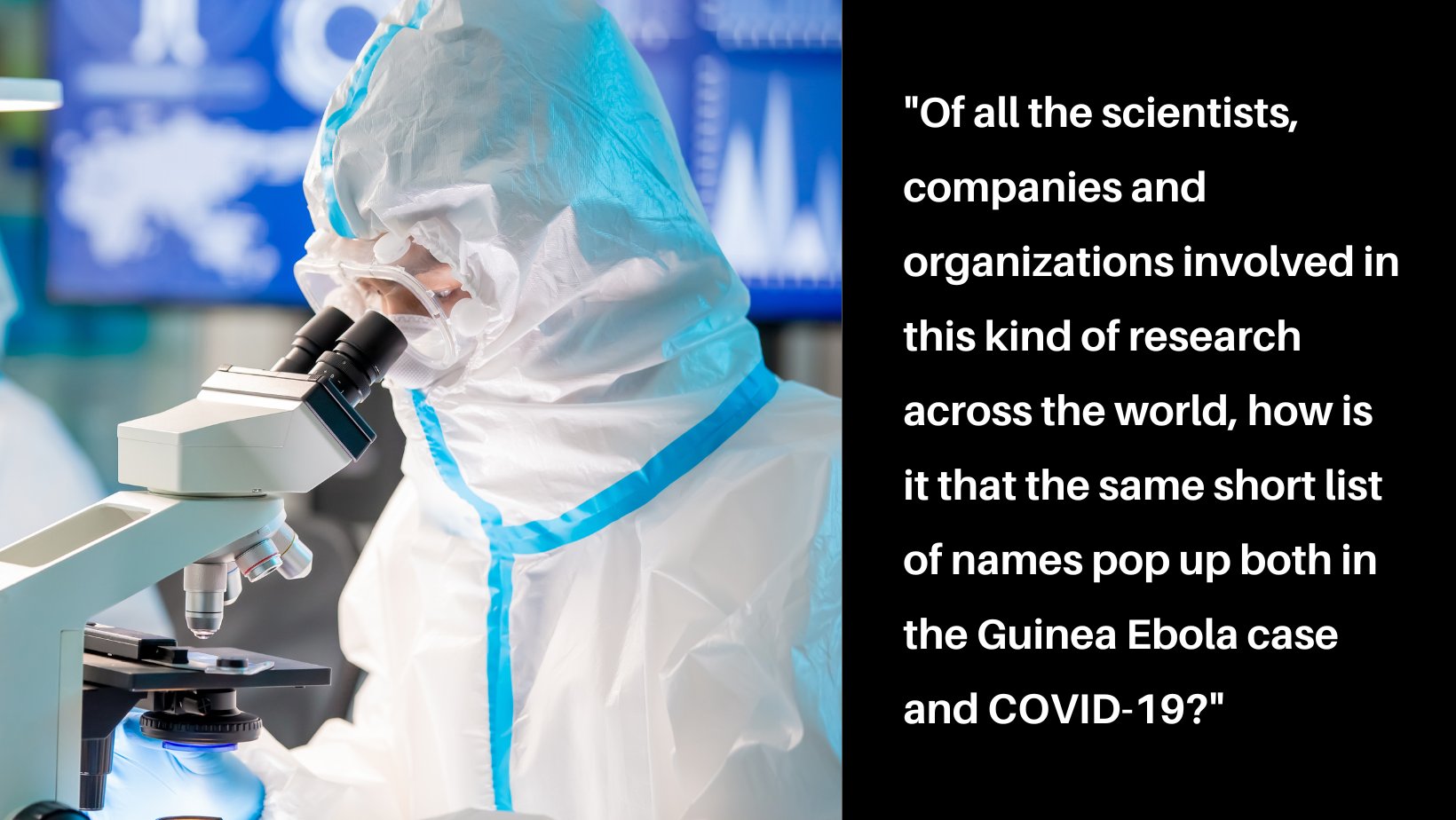 Dr. Joseph Mercola on Twitter: "Looks like Ebola came from a lab leak too, but are we really ...