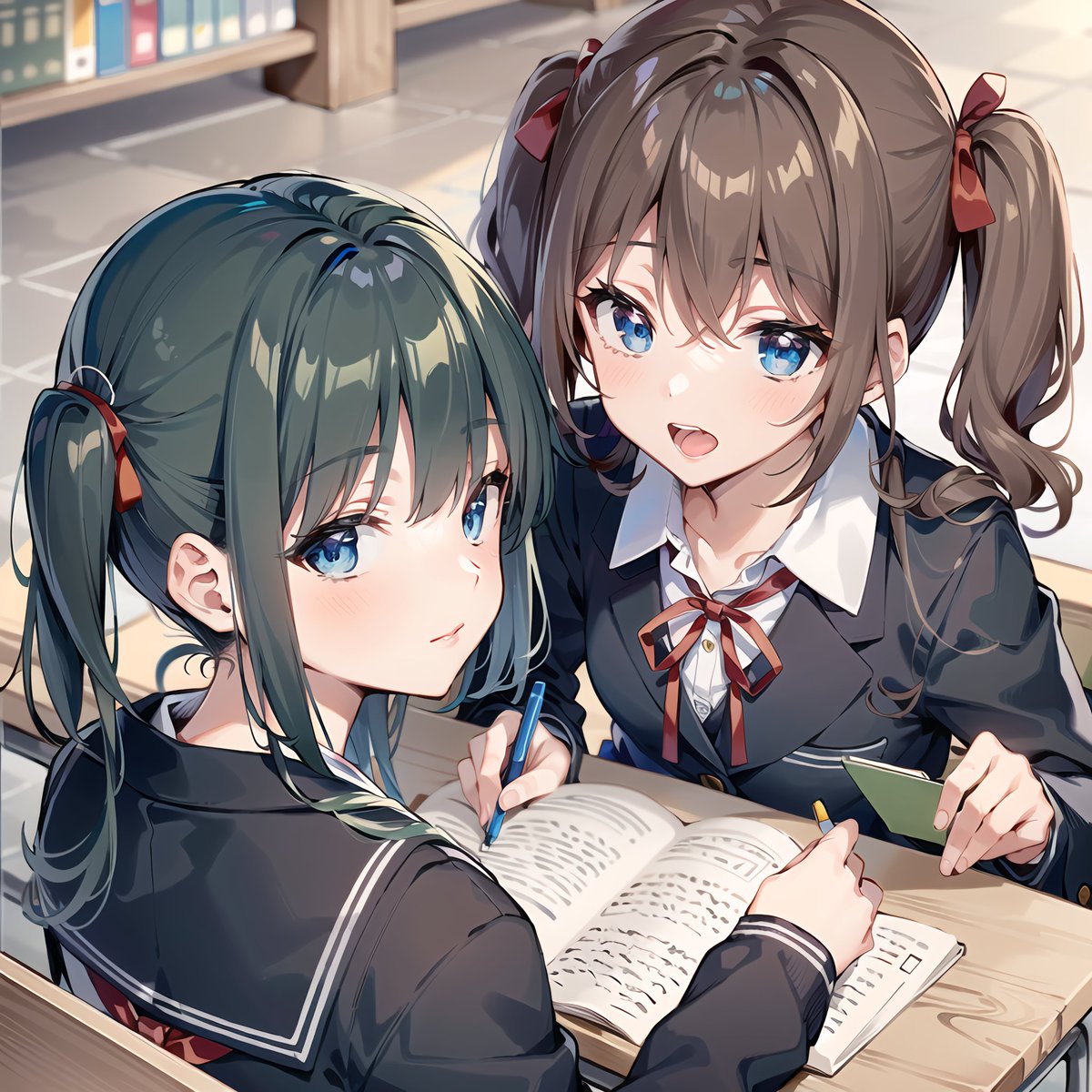 doctly on Twitter: "「えっ、ここわかるの？？」 #AIイラスト #AIart"