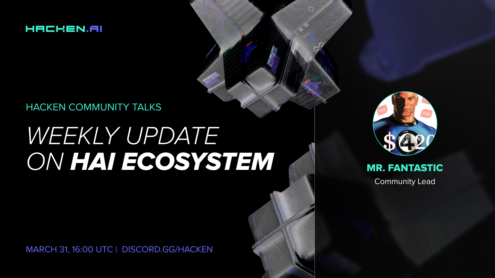 Hacken.AI on Twitter: "Are you ready for the next #HackenCommunityTalks? 🦾 This Friday @HAI ...