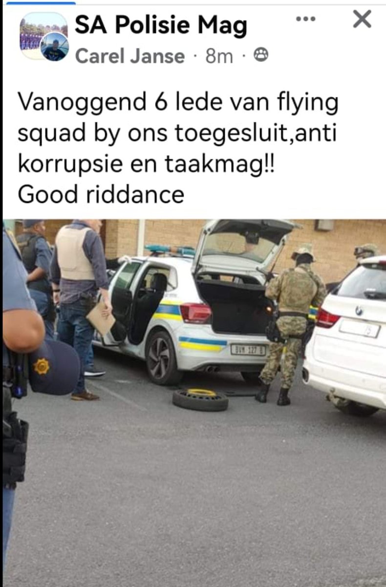 AgentLeon on Twitter: "Just in. 6 Cape Town Flying Squad members were arrested for corruption ...
