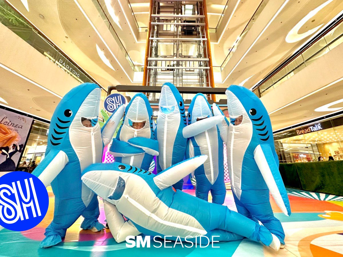 Sm Seaside City Cebu On Twitter Look ๐ Its The Seaside Shark Squad